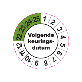 Keuringssticker KS-006